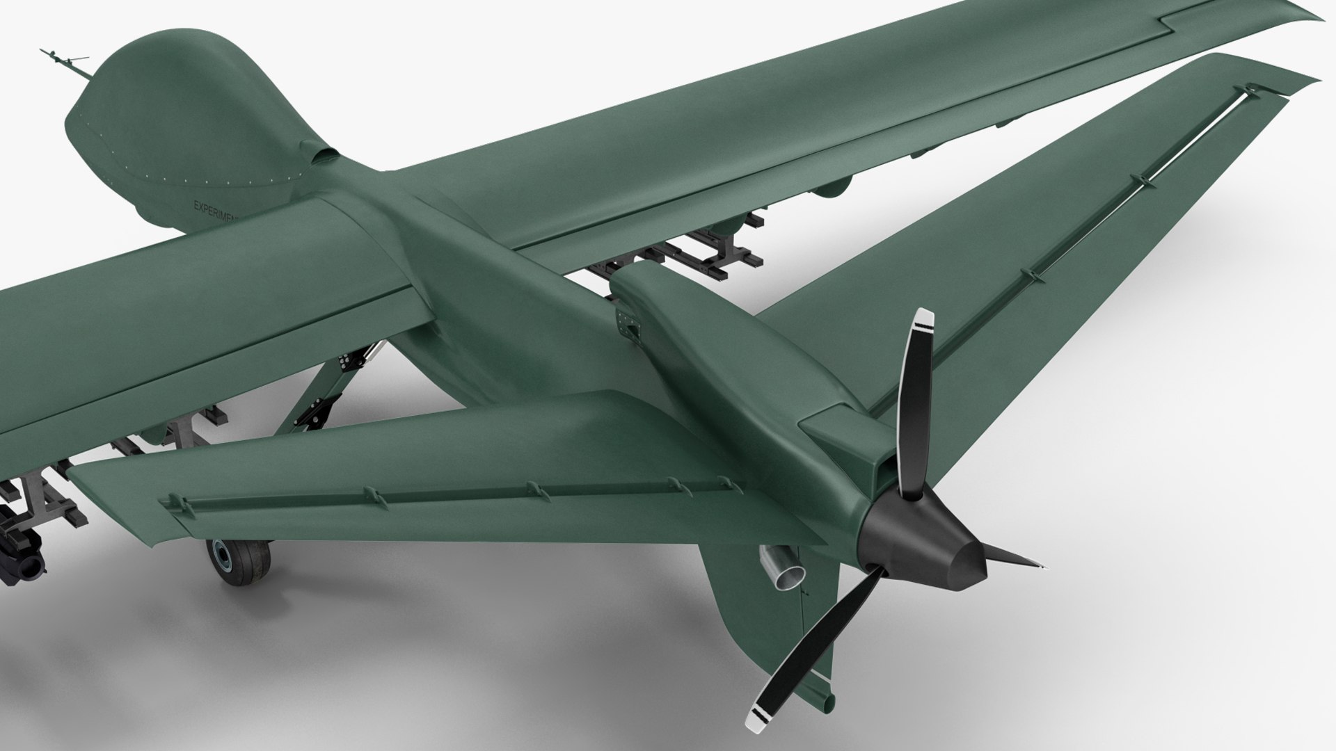 3D Model General Atomics Mojave Rigged - TurboSquid 2027804