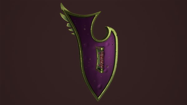 3D Rune shield model - TurboSquid 1836593