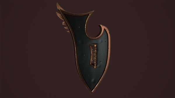 3D Rune shield model - TurboSquid 1836593