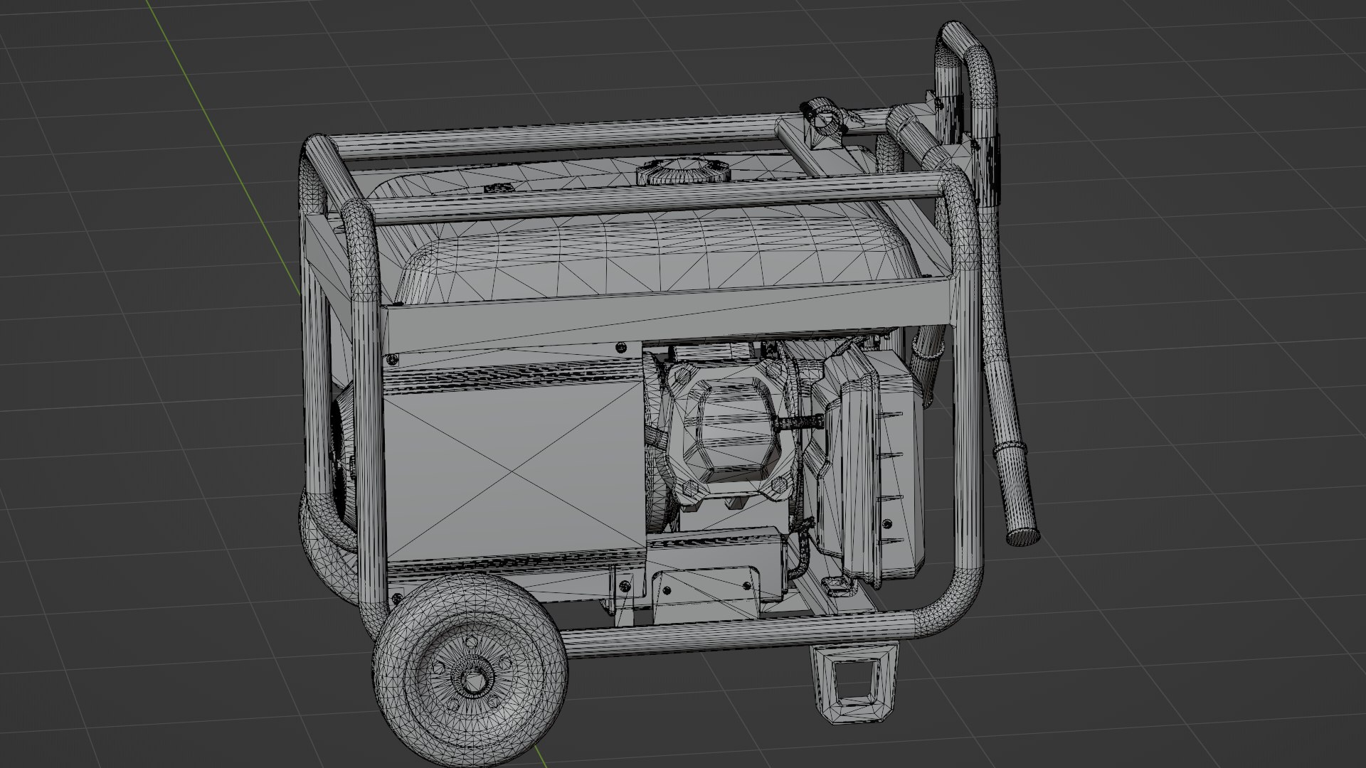 3D Portable Generator - TurboSquid 2380055