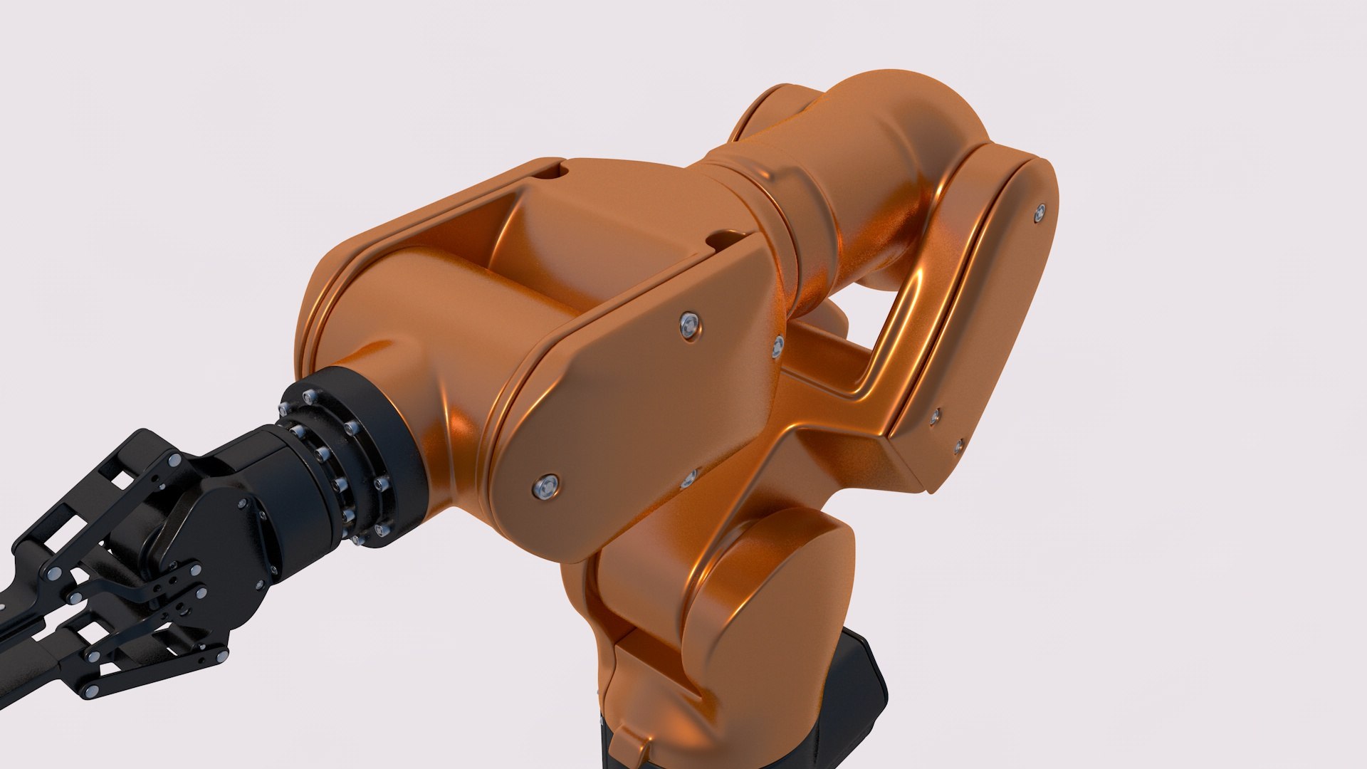 Mechanical Robot Arm Kuka 3D Model - TurboSquid 1747156