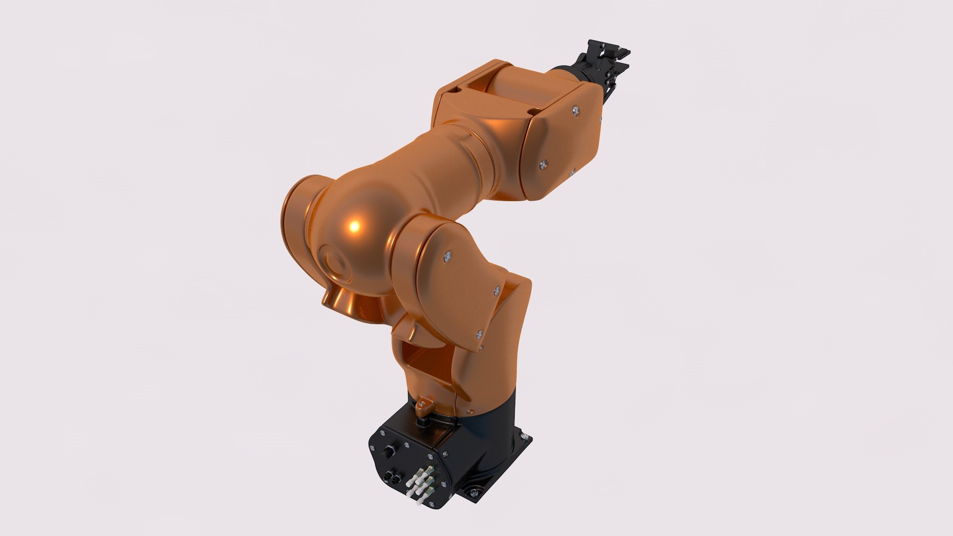 Mechanical Robot Arm Kuka 3D Model - TurboSquid 1747156