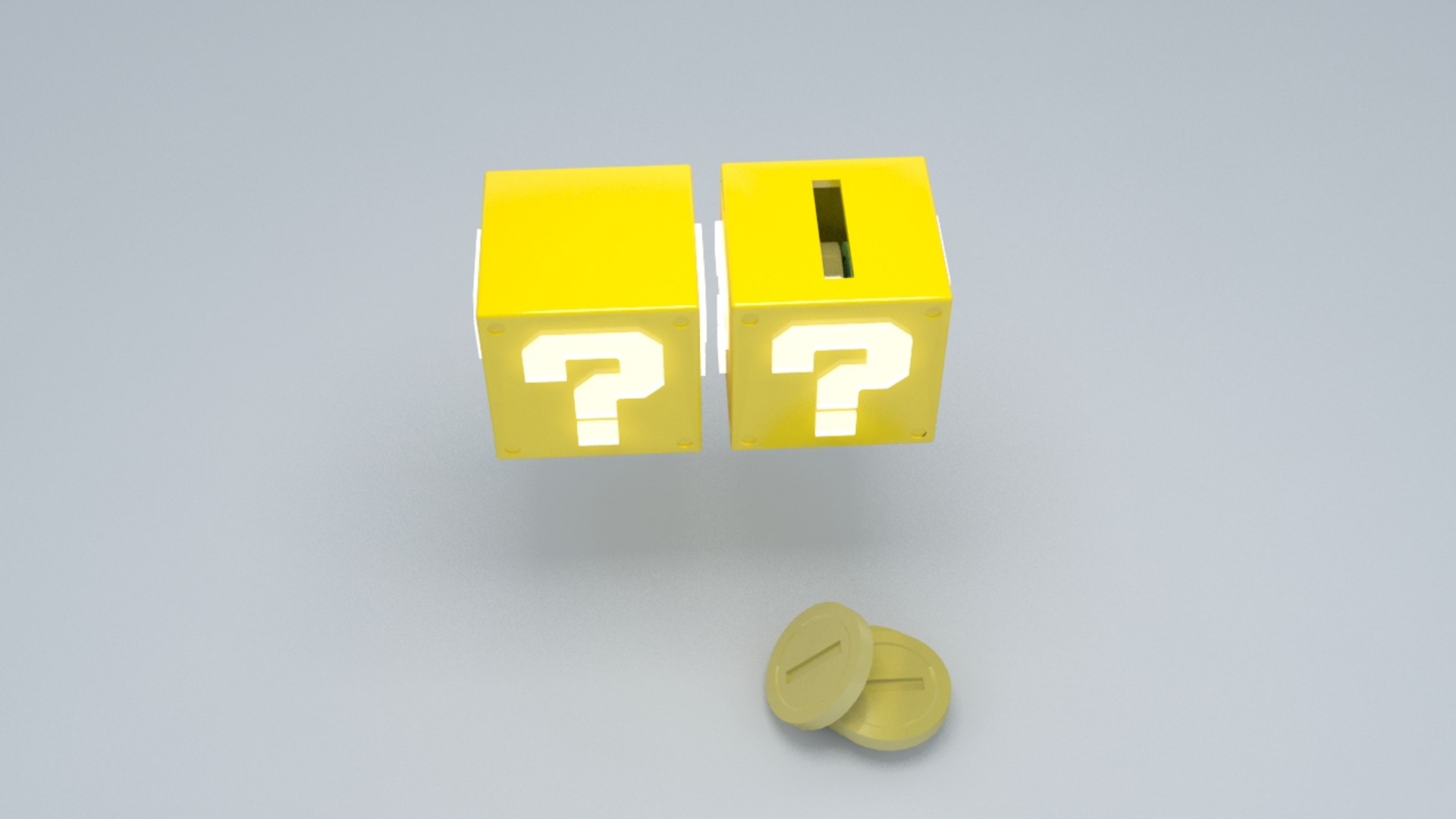 Nintendo Mario Bros Box 3d Model