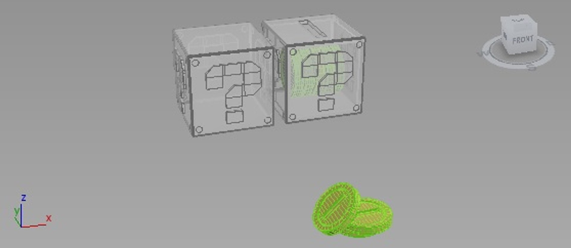 Nintendo Mario Bros Box 3d Model