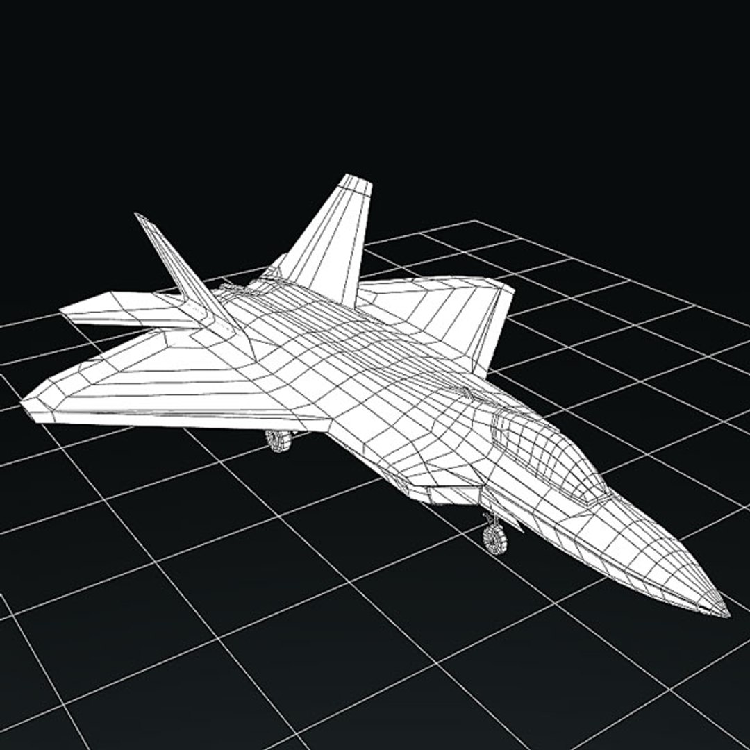 3d f 22 raptor