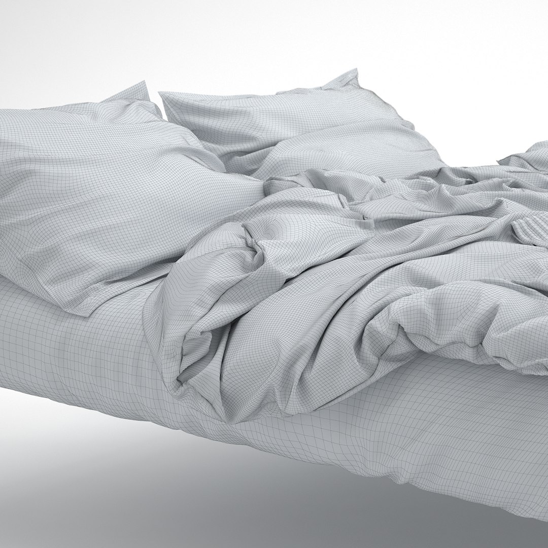 Bed Photorealistic Realistic 3d Model