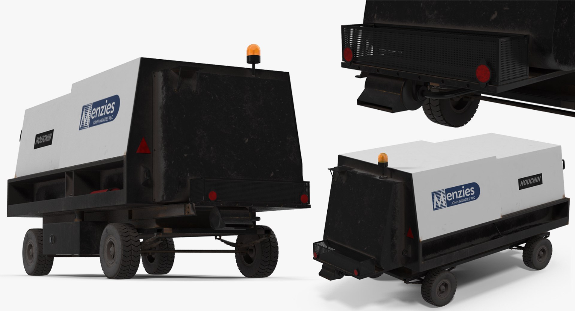 Airport Ground Power Unit 3d Obj