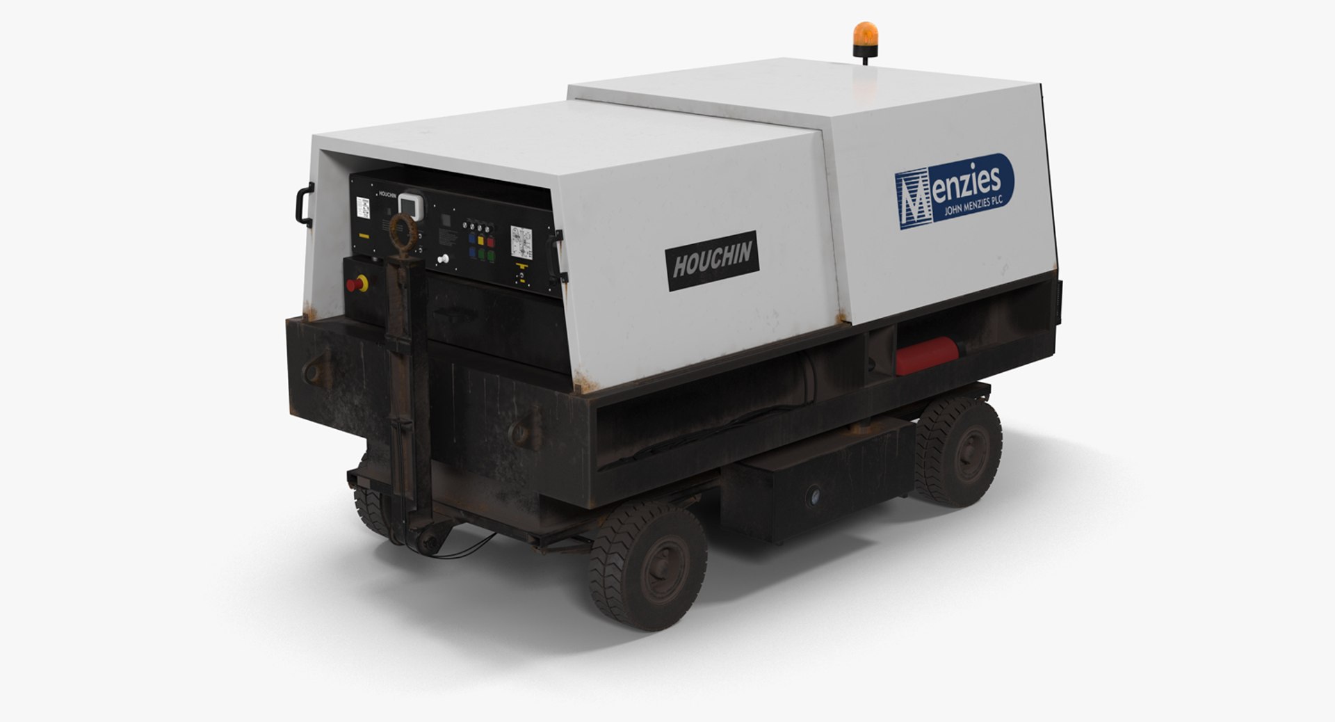 airport ground power unit 3d obj