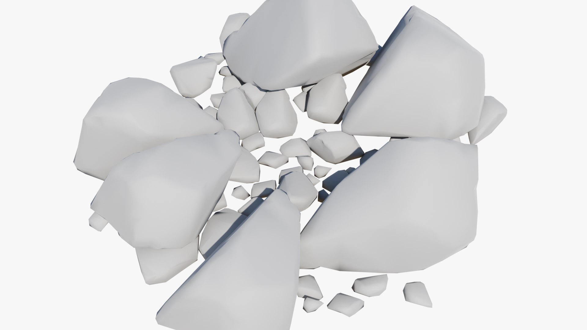 3D Scattered Rocks V2 - TurboSquid 2243049