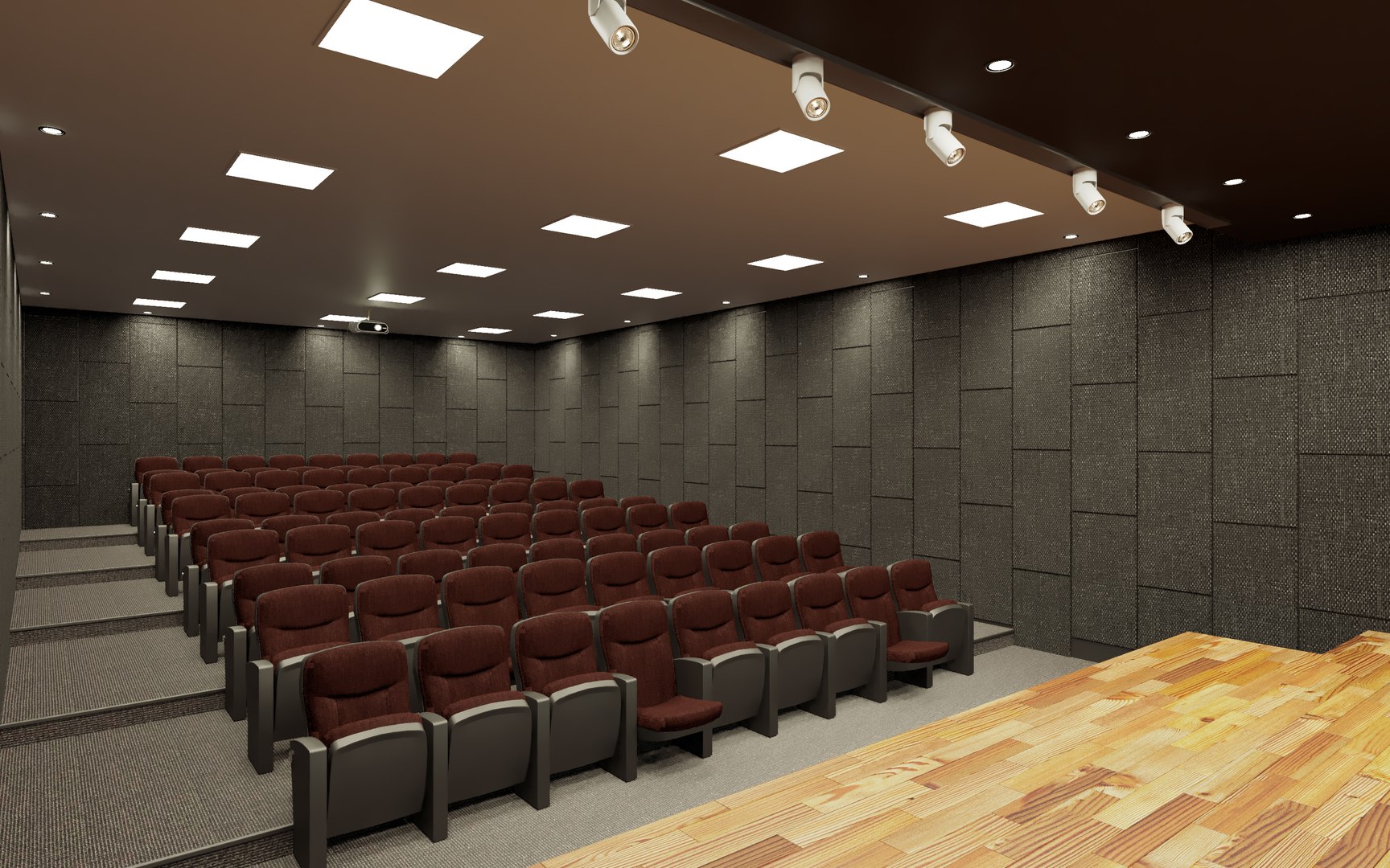 Hall Design 3D Model - TurboSquid 1700598