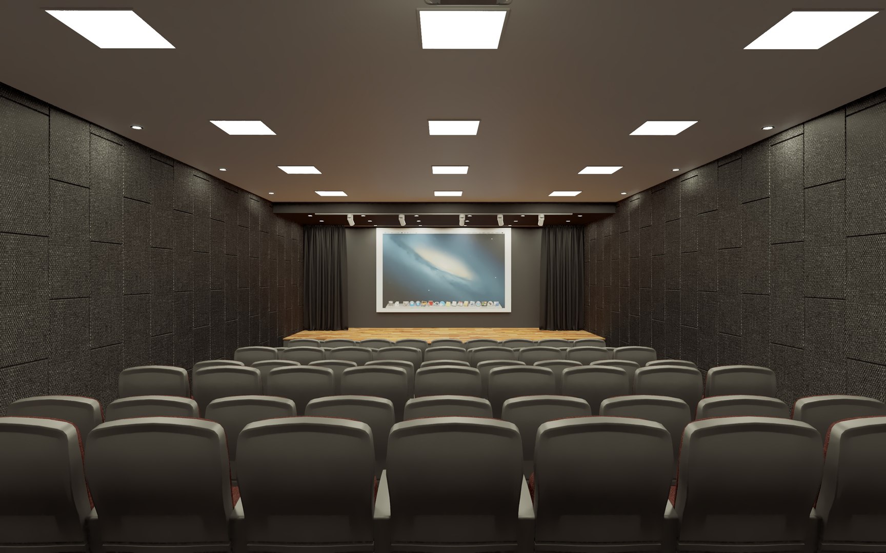 Hall Design 3D Model - TurboSquid 1700598