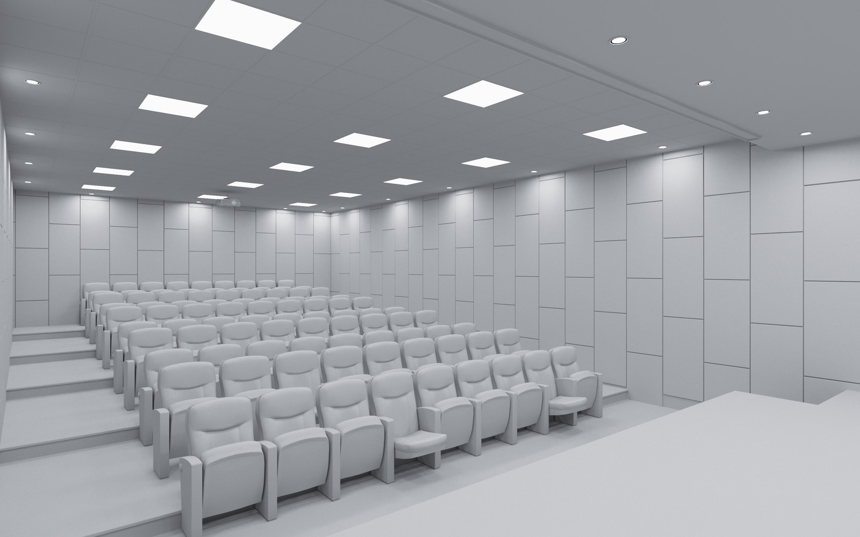 Hall Design 3D Model - TurboSquid 1700598