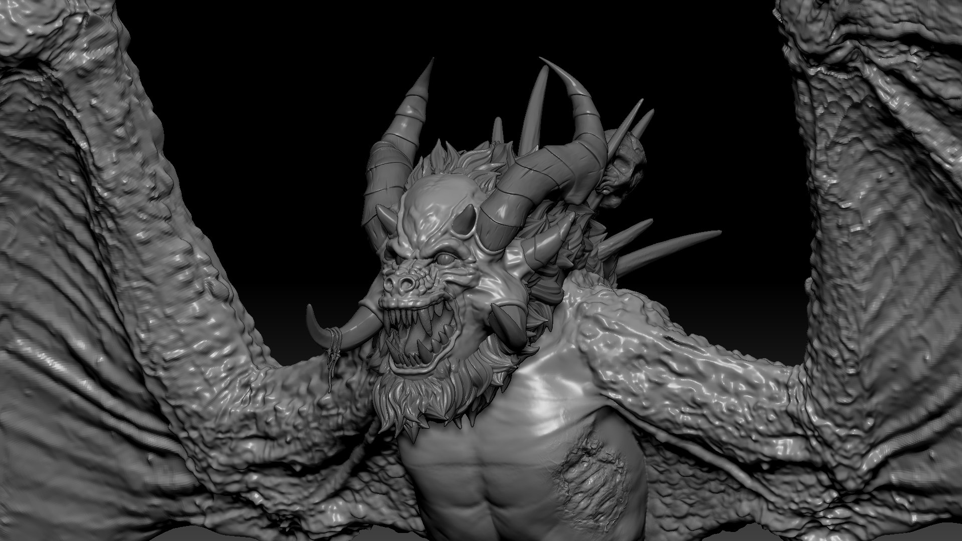 3D Harpy Vampire High Quality Sculpt 3D model model - TurboSquid 1933831