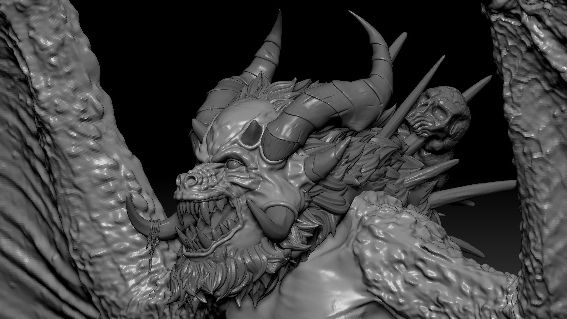 3D Harpy Vampire High Quality Sculpt 3D Model Model - TurboSquid 1933831