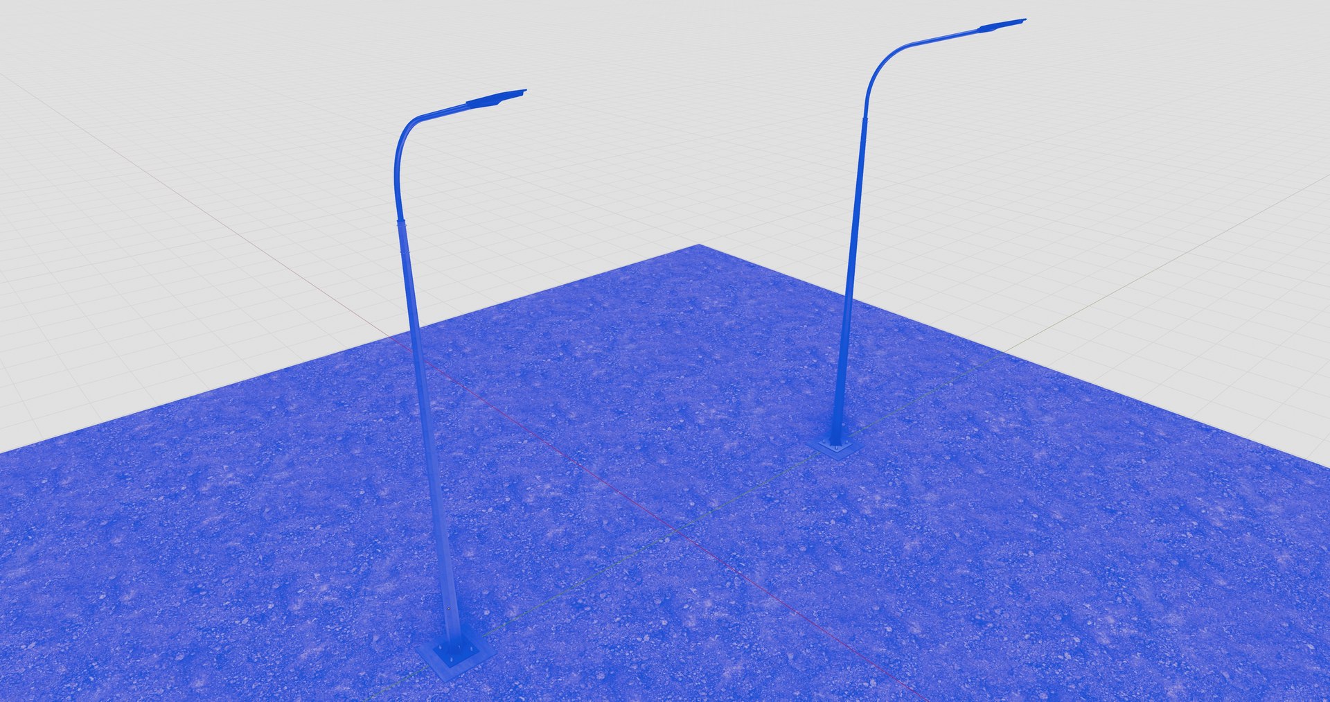 6MT LIGHTING POLE-SINGLE BENDING ARM 3D Model - TurboSquid 2296282