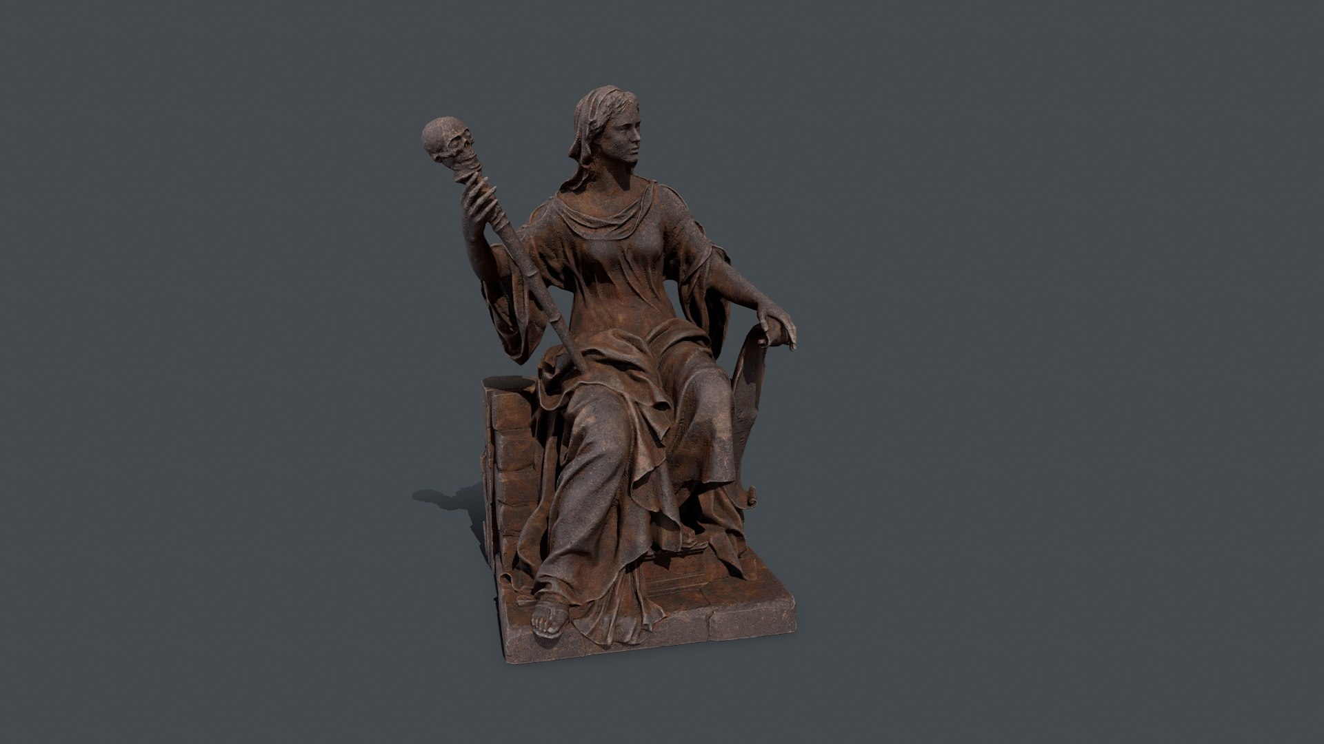 Woman Statue 3D Model - TurboSquid 2325752