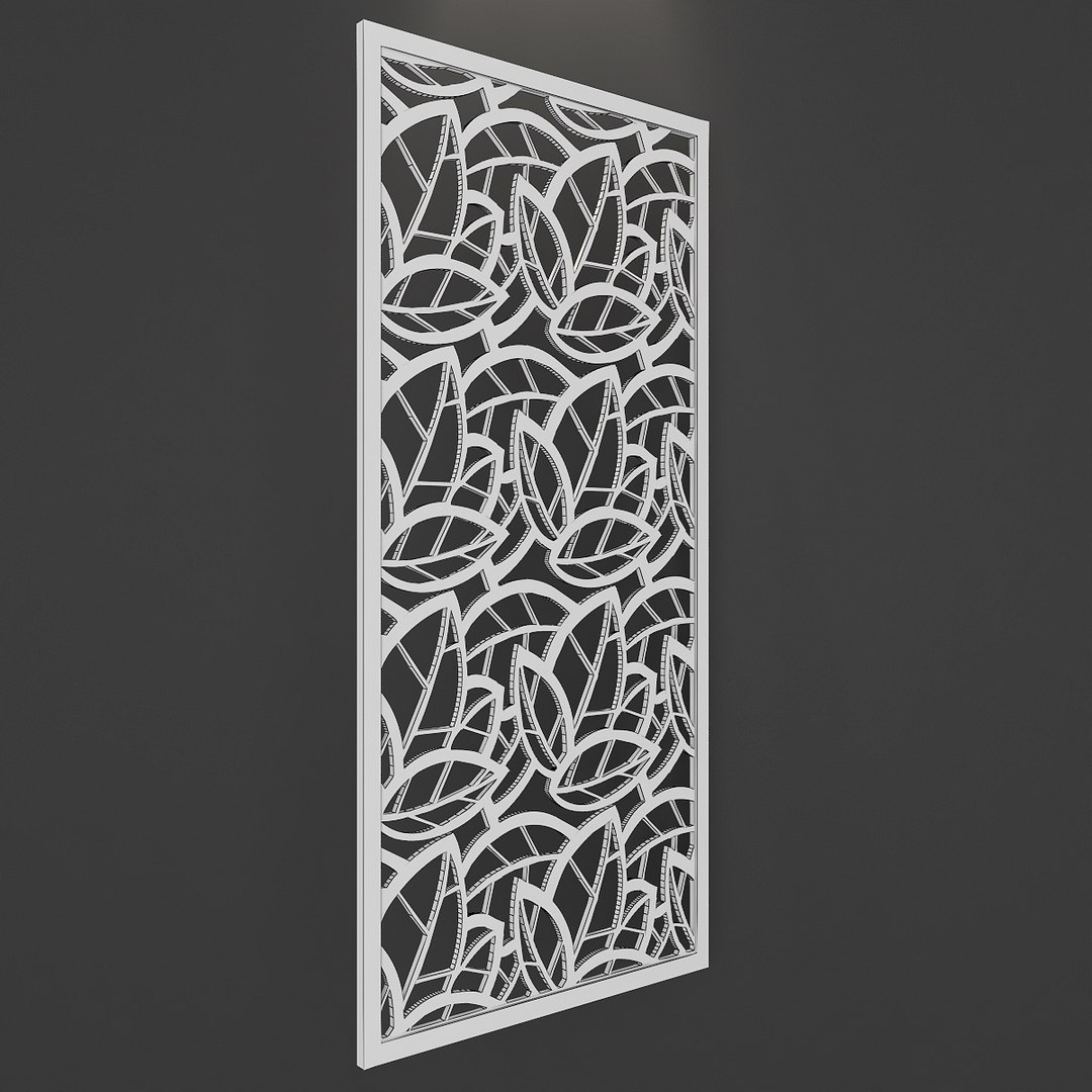 3D Model Panel Cnc - TurboSquid 1424622