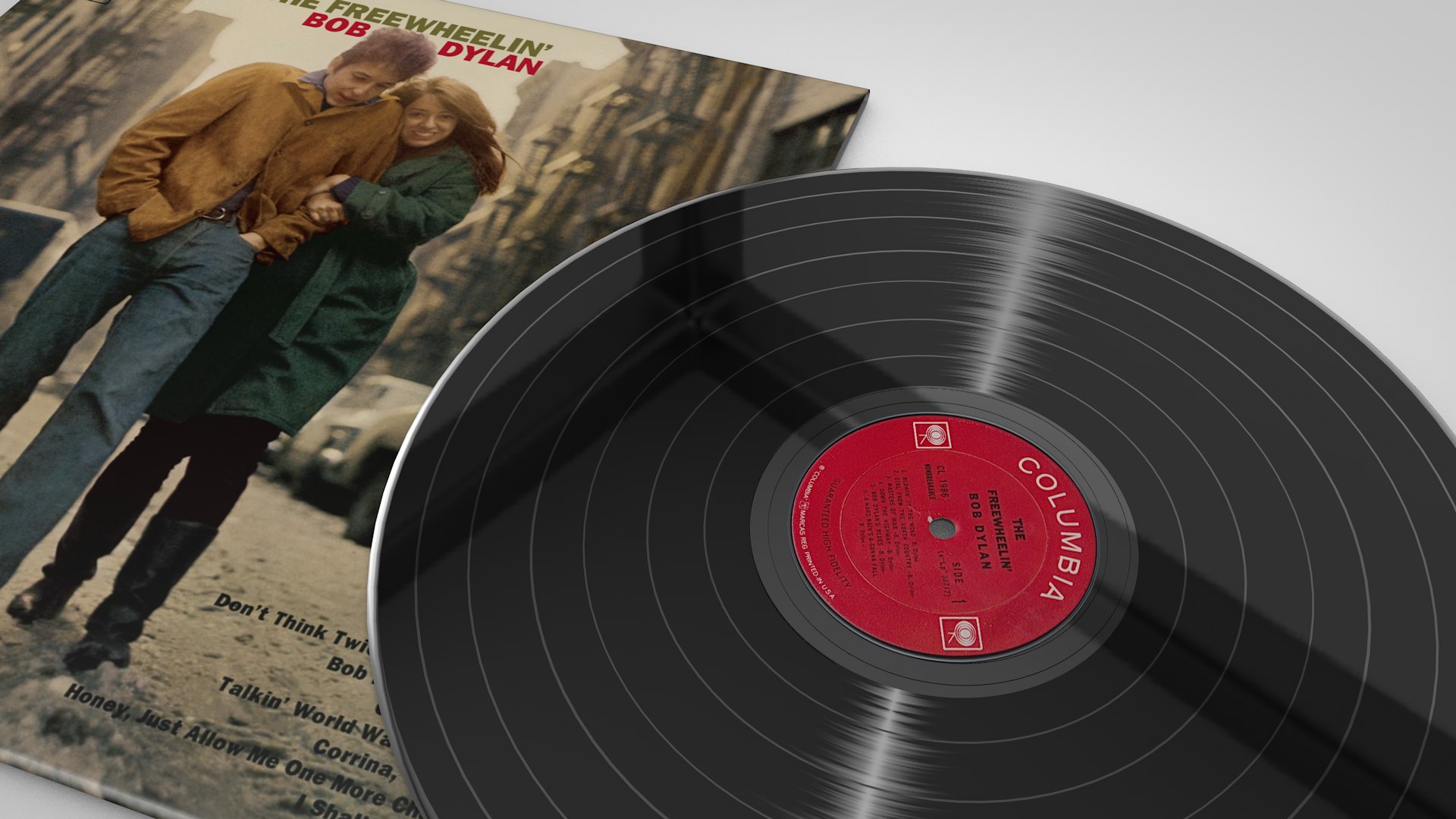 3d Vinyl Records Covers Model