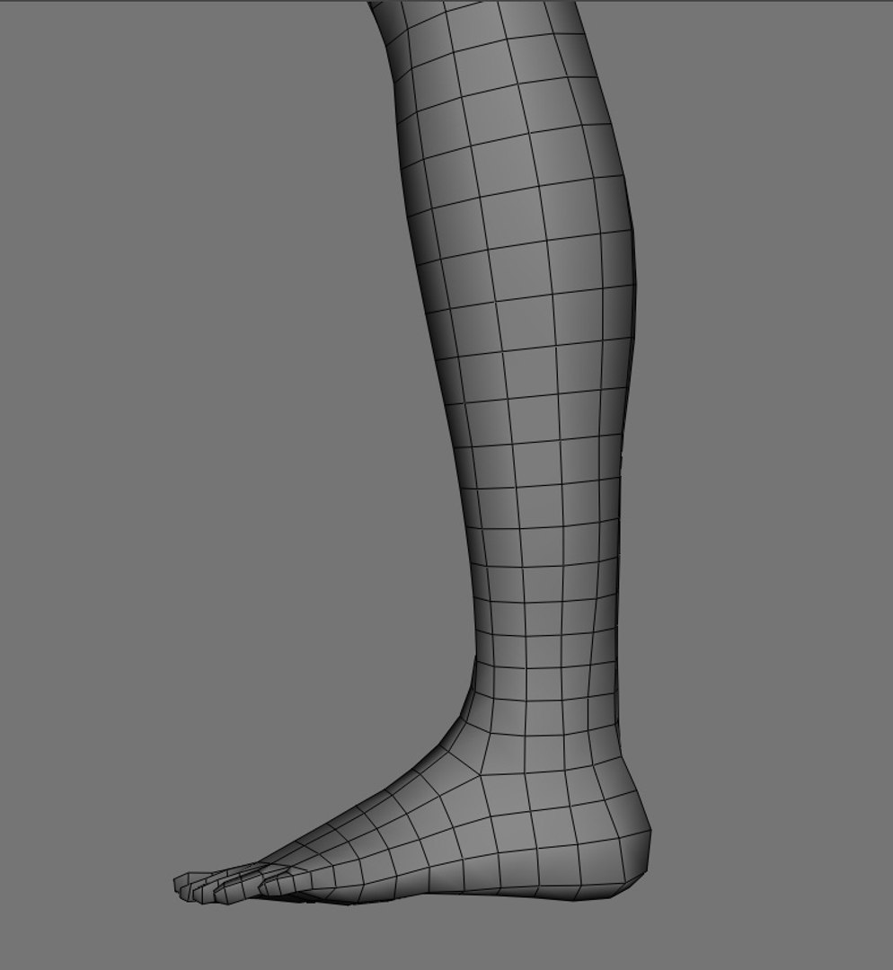 base mesh 3d model