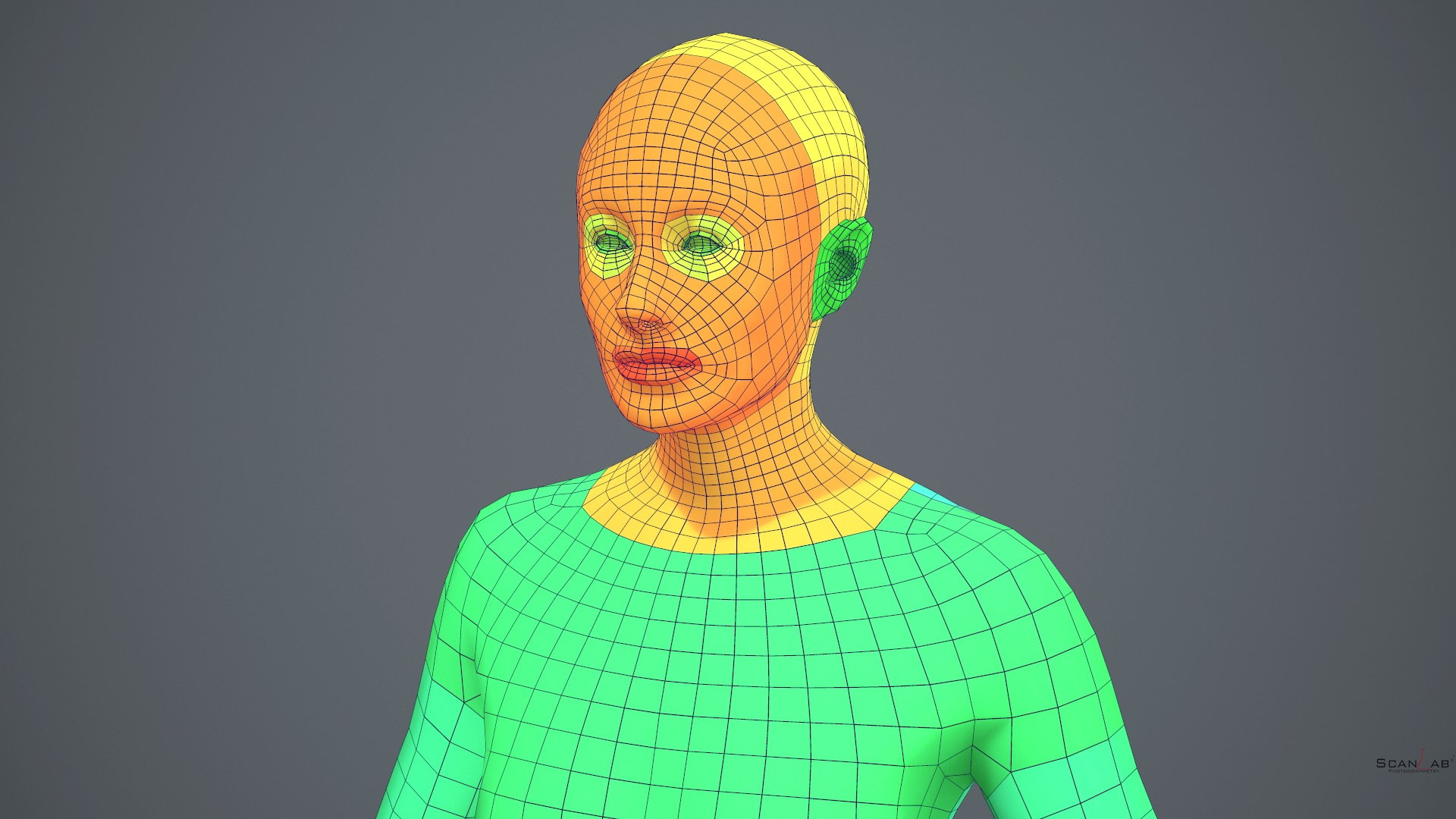 base mesh 3d model