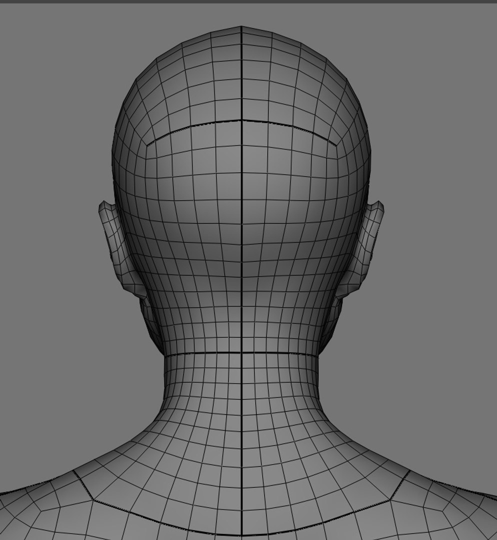 base mesh 3d model
