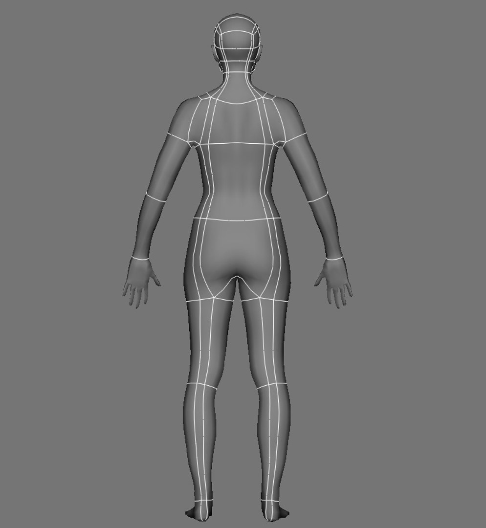 base mesh 3d model
