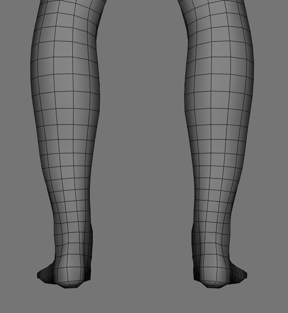 base mesh 3d model