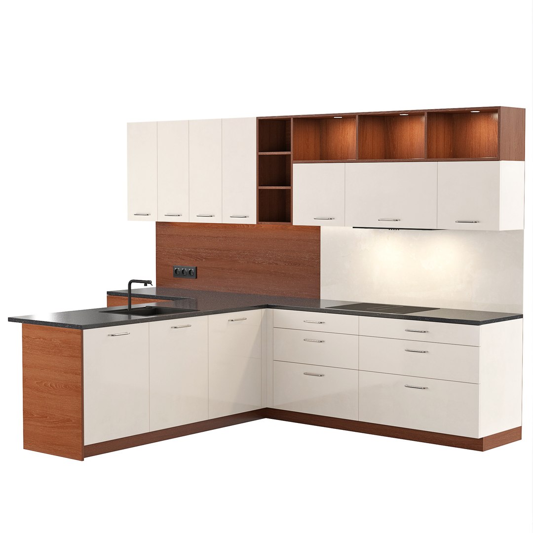 3D model Kitchen 11 Fabia Alina Rena - TurboSquid 2150666