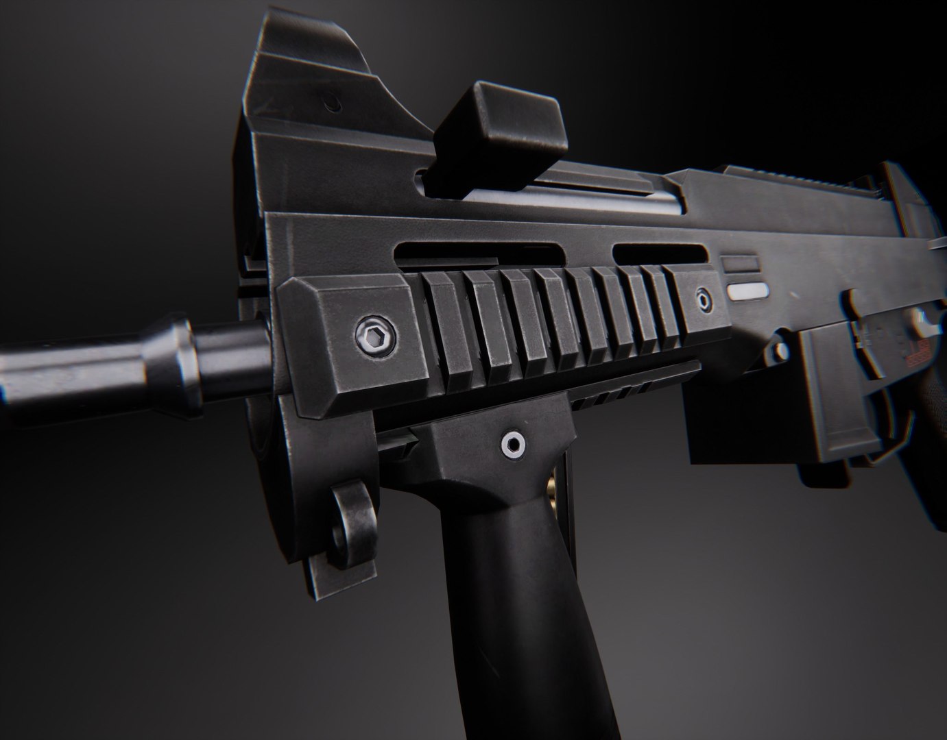 UMP 45 AAA Game Ready PBR Low-poly 3D Model 3D - TurboSquid 2008299