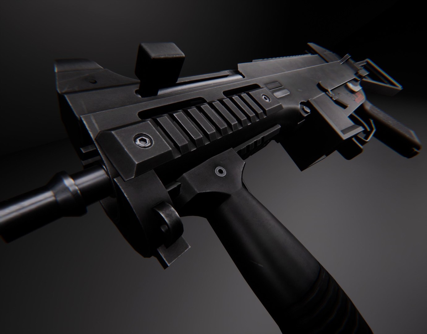 UMP 45 AAA Game Ready PBR Low-poly 3D Model 3D - TurboSquid 2008299