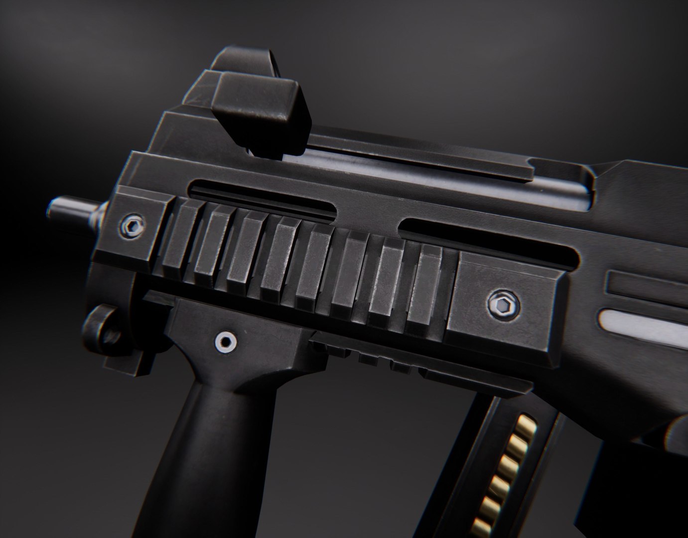 UMP 45 AAA Game Ready PBR Low-poly 3D Model 3D - TurboSquid 2008299