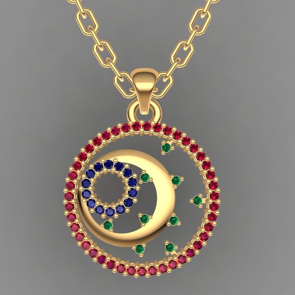3d pendant