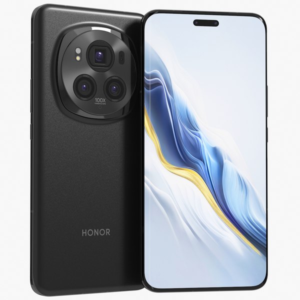 modelo 3d Honor Magic 6 Pro Negro - TurboSquid 2196660