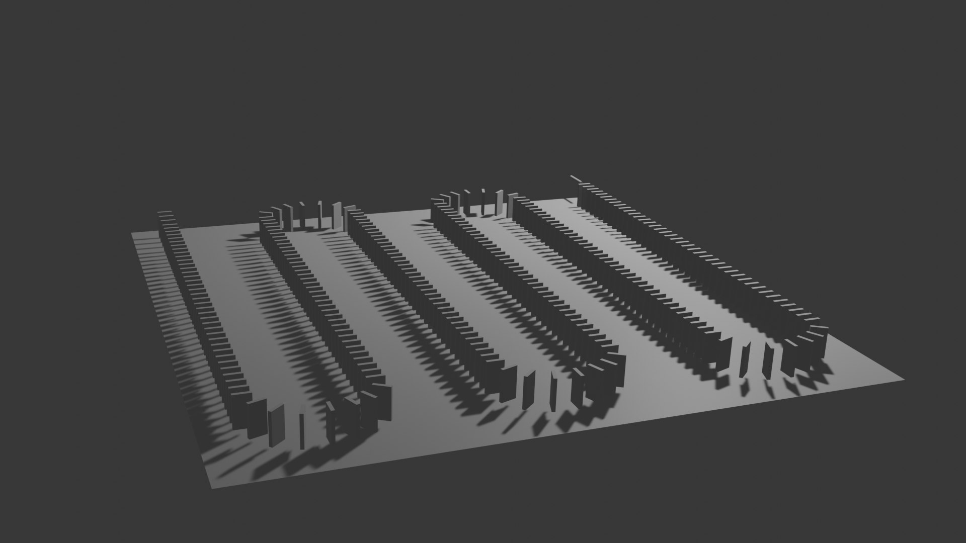 3D Falling Rectangle Model - TurboSquid 2023069