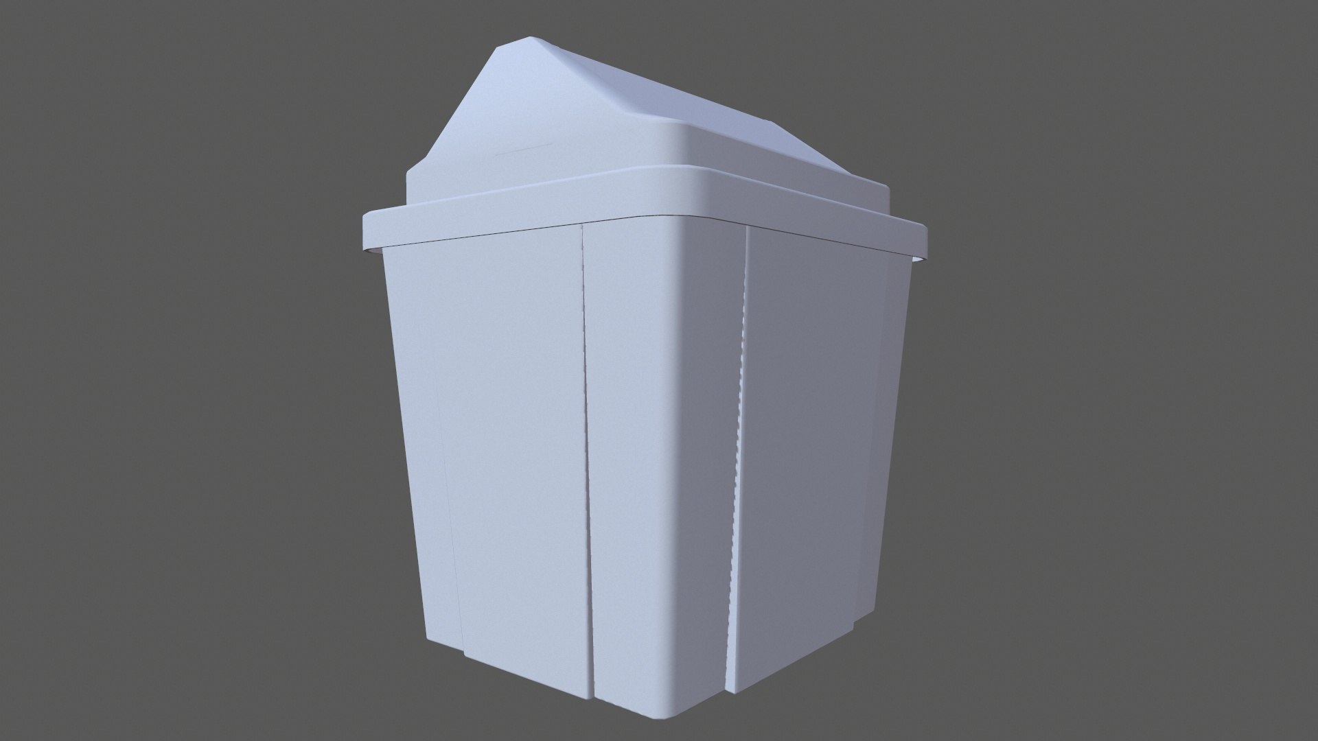 3D Dustbin Model - TurboSquid 2318007