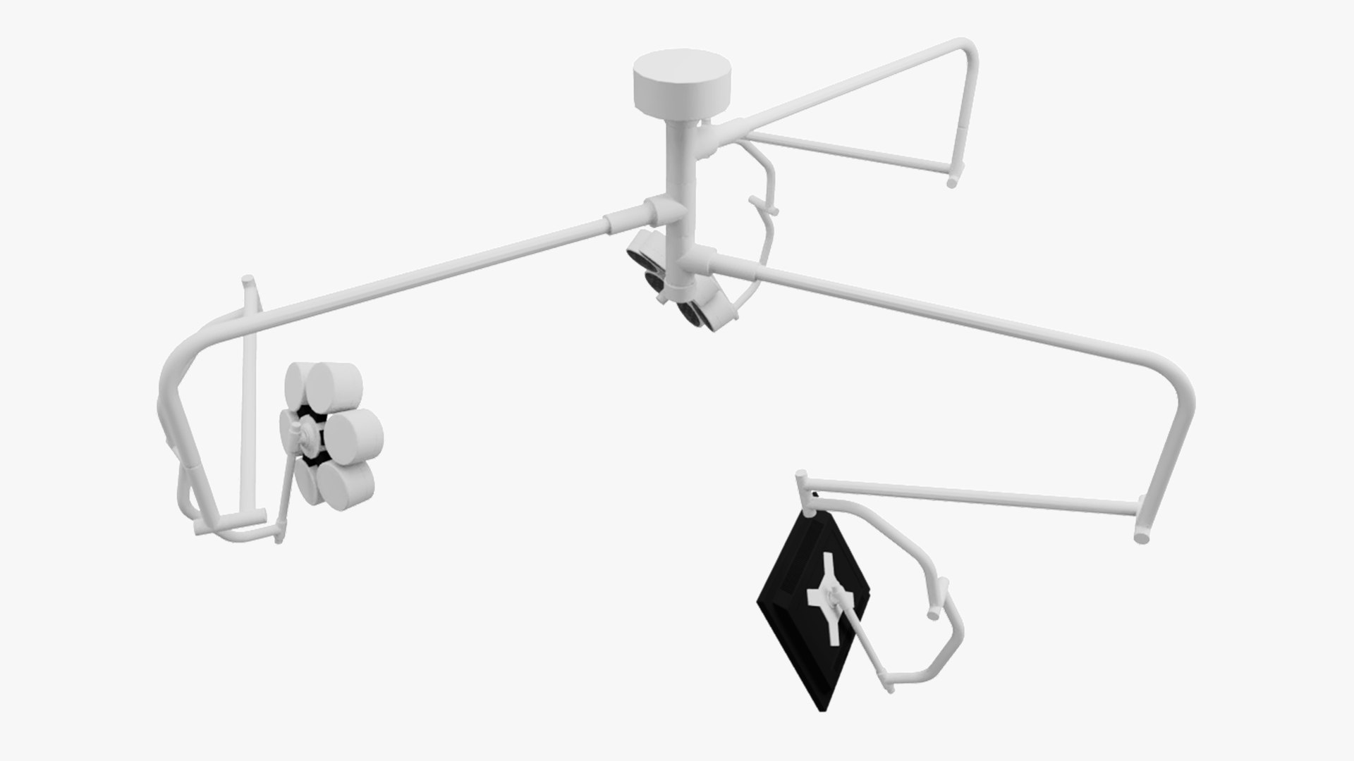 Operating Lights Low-poly 3D Model 3D - TurboSquid 2192817