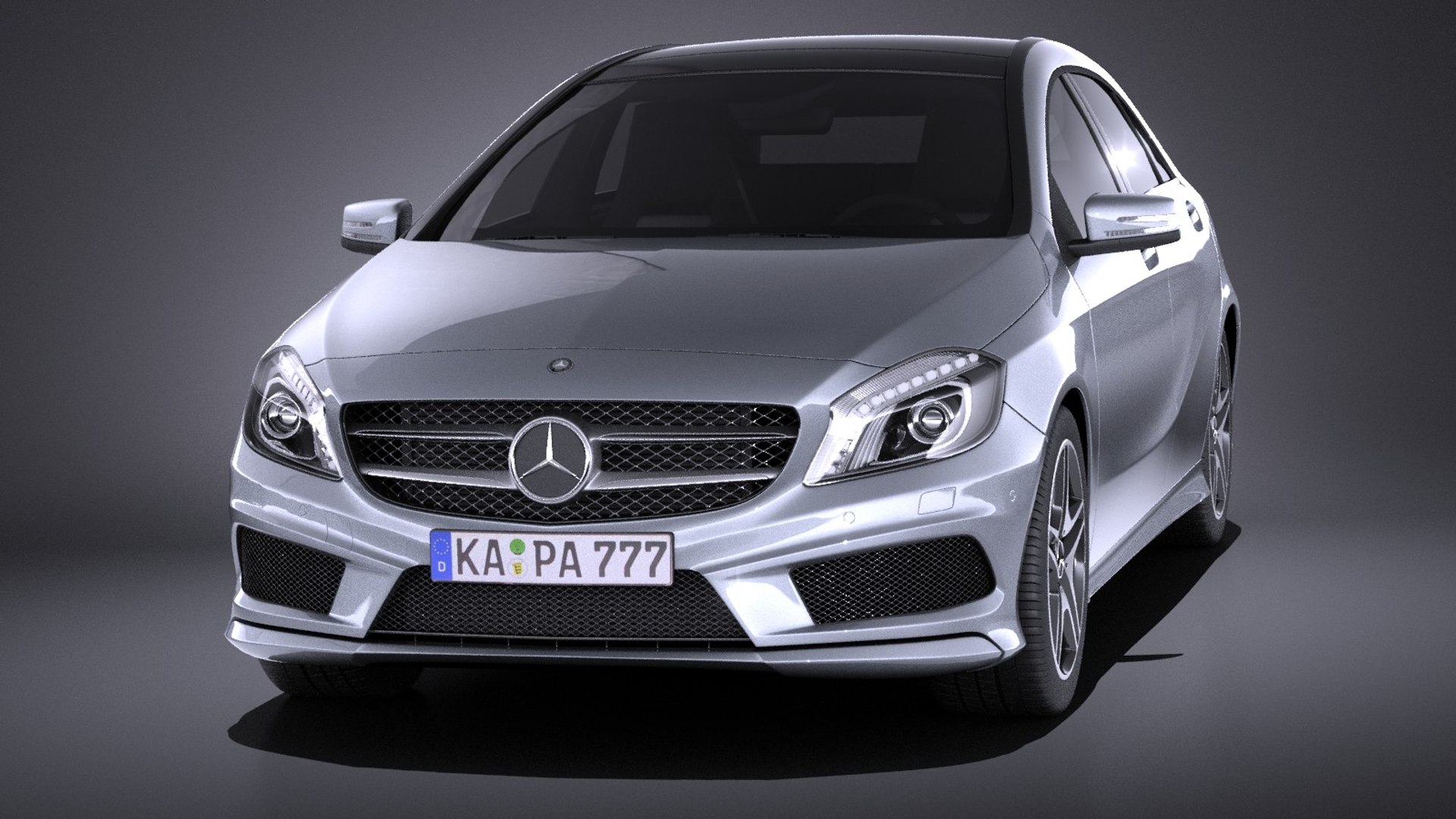 3D mercedes class a-class model | 1144504 | TurboSquid