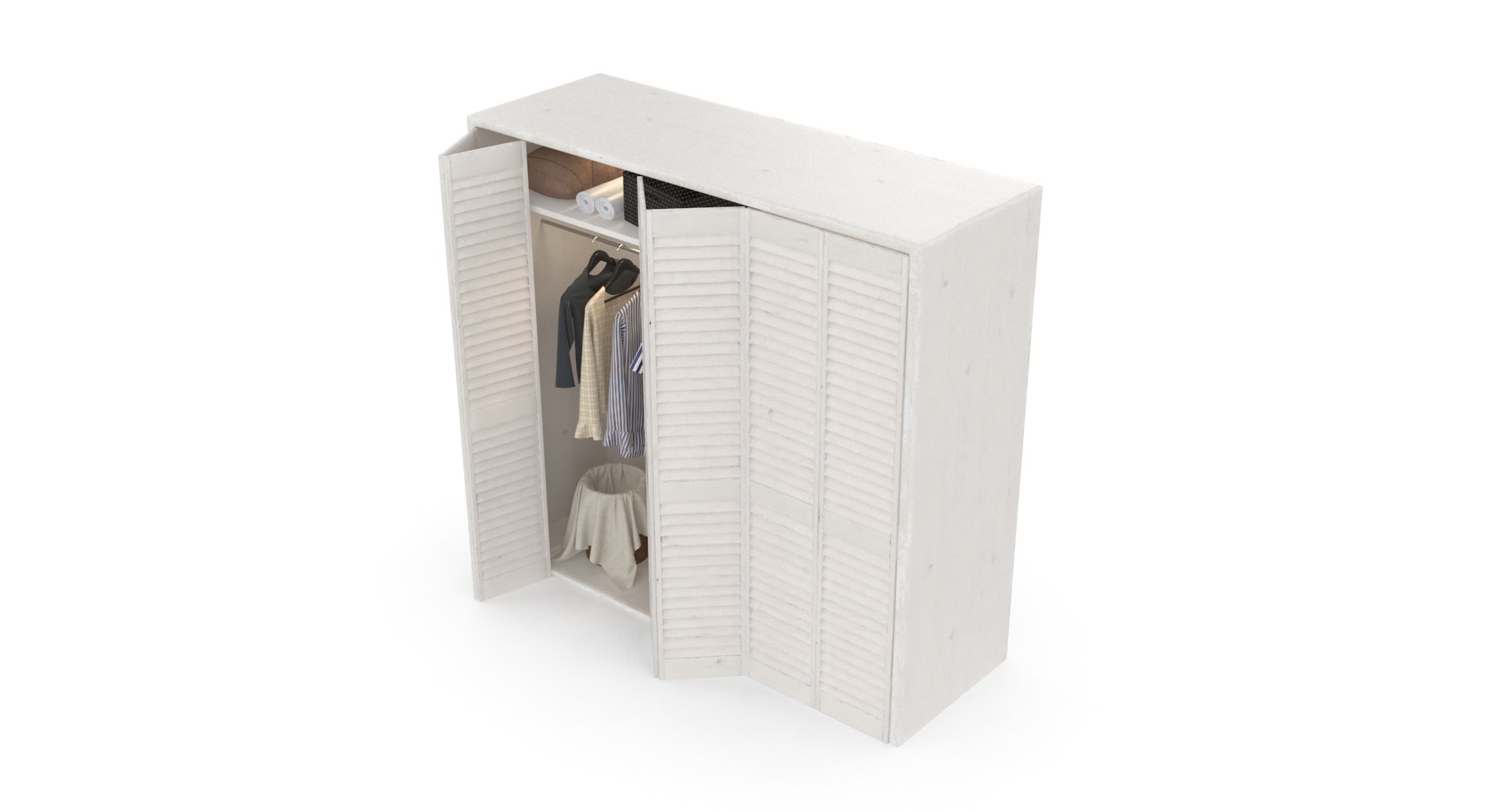 Clothing Closet Model - TurboSquid 1354928