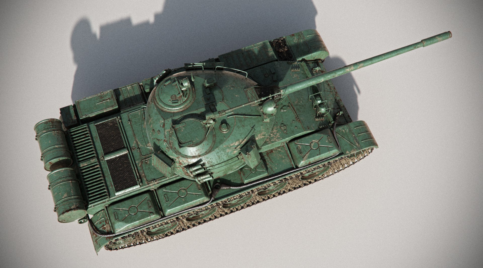 Tank T-55 Model | 1143784 | TurboSquid
