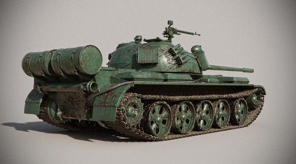 Tank t-55 model | 1143784 | TurboSquid