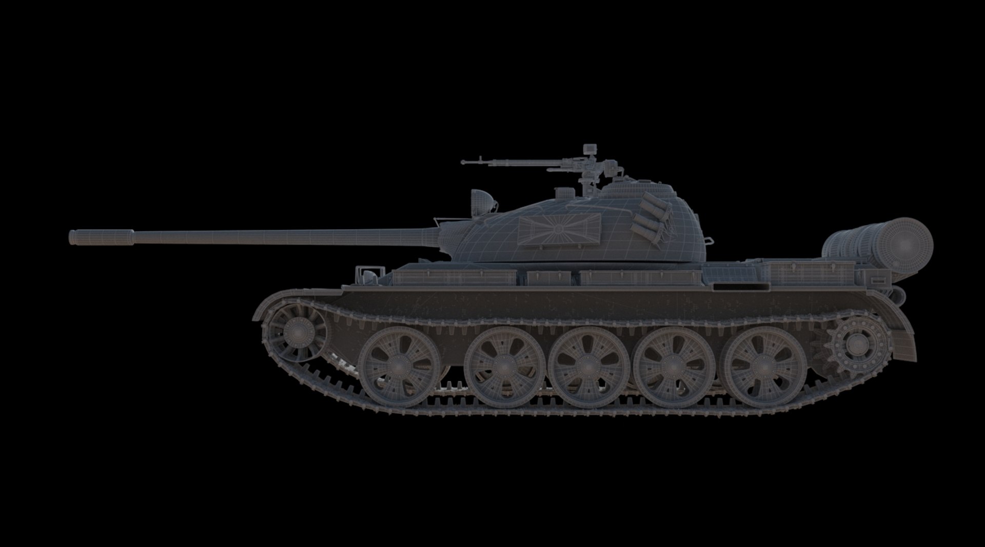 Tank T-55 Model | 1143784 | TurboSquid