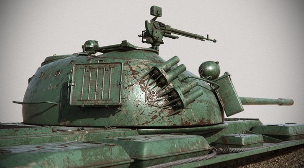 Tank t-55 model | 1143784 | TurboSquid