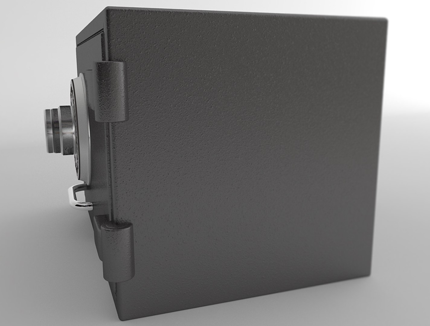 3d Safe Coffre Fort Model