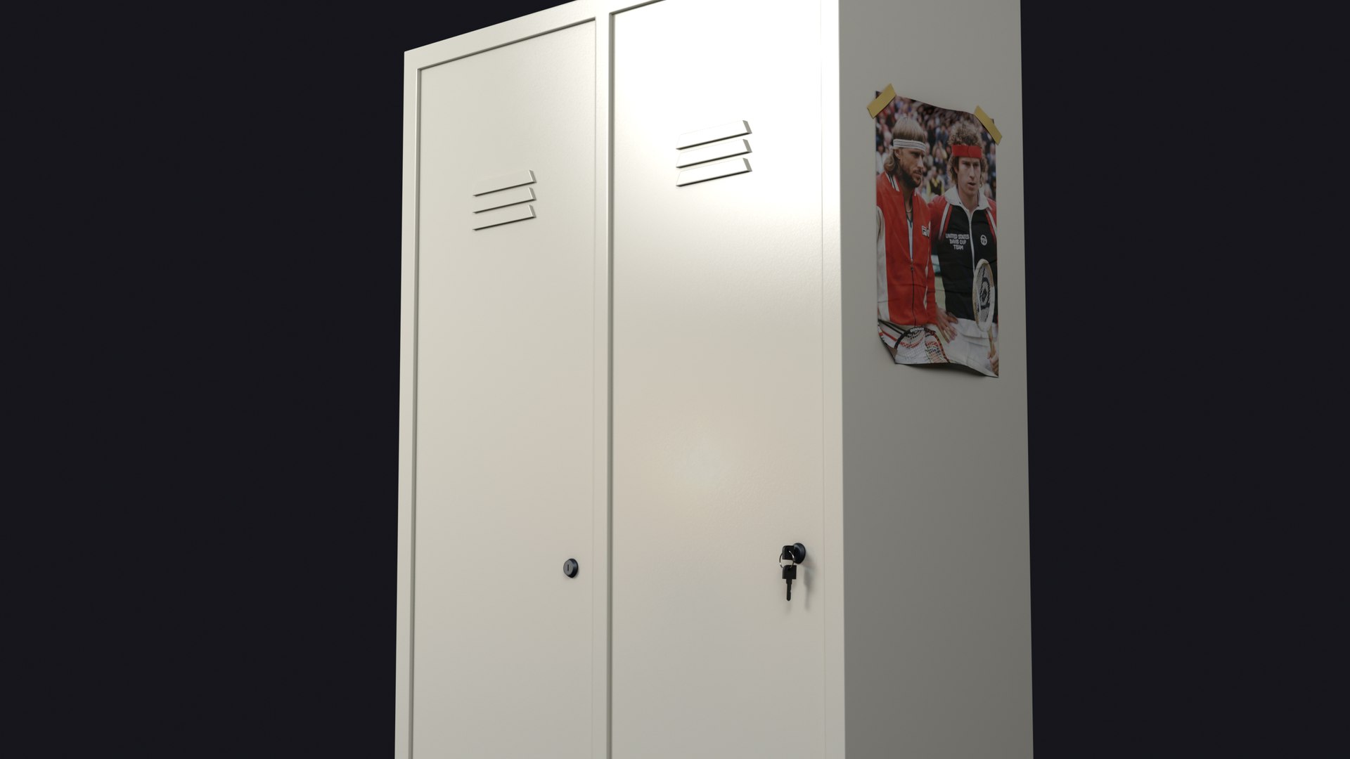 Locker 3D Model - TurboSquid 2154567