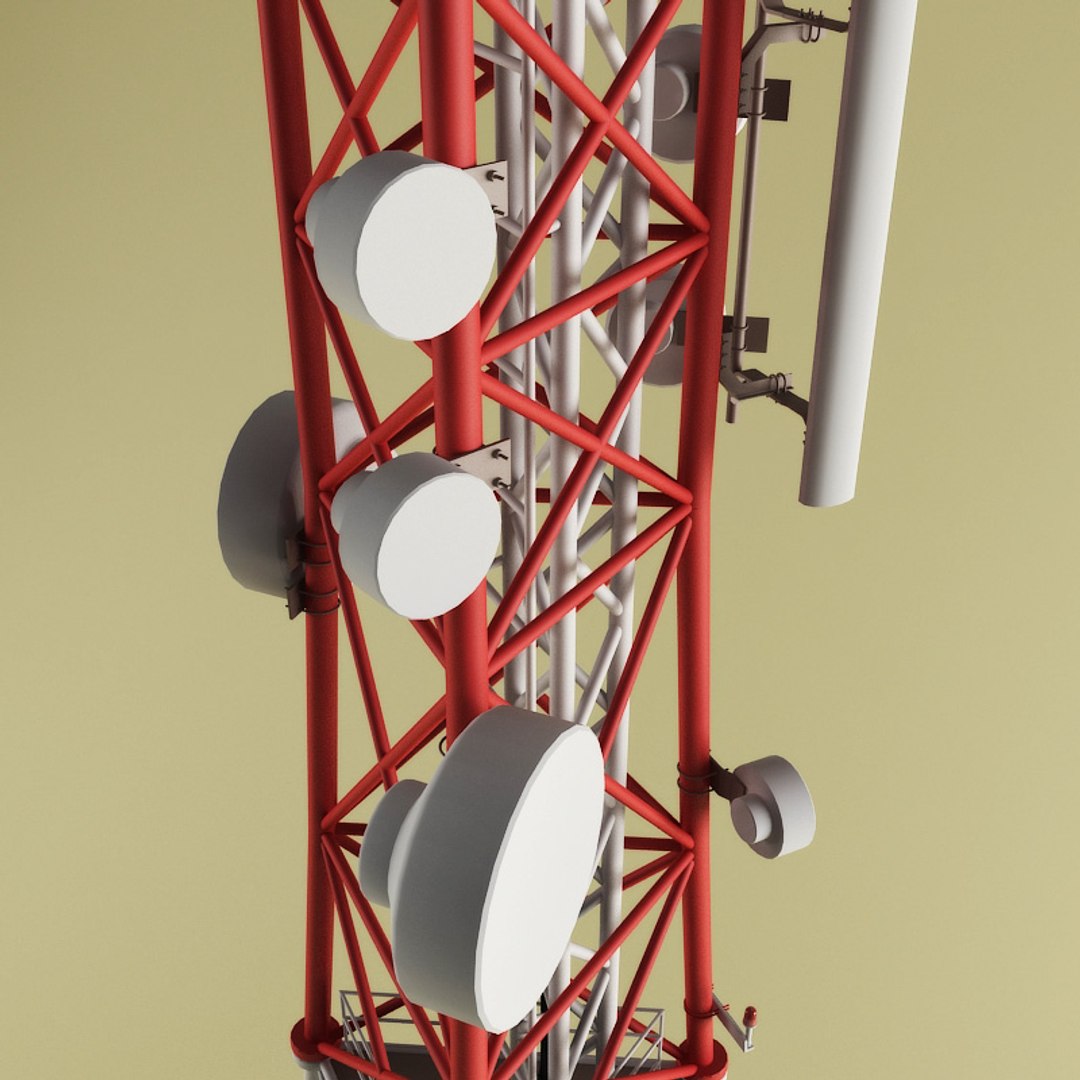 3d Telecommunication Tower V2