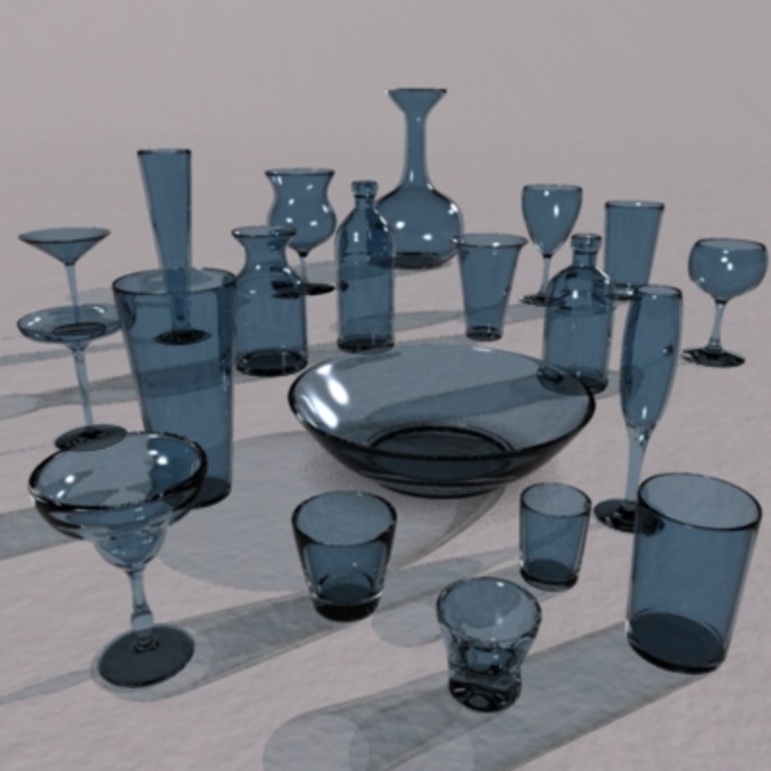 3d ma glass glassware