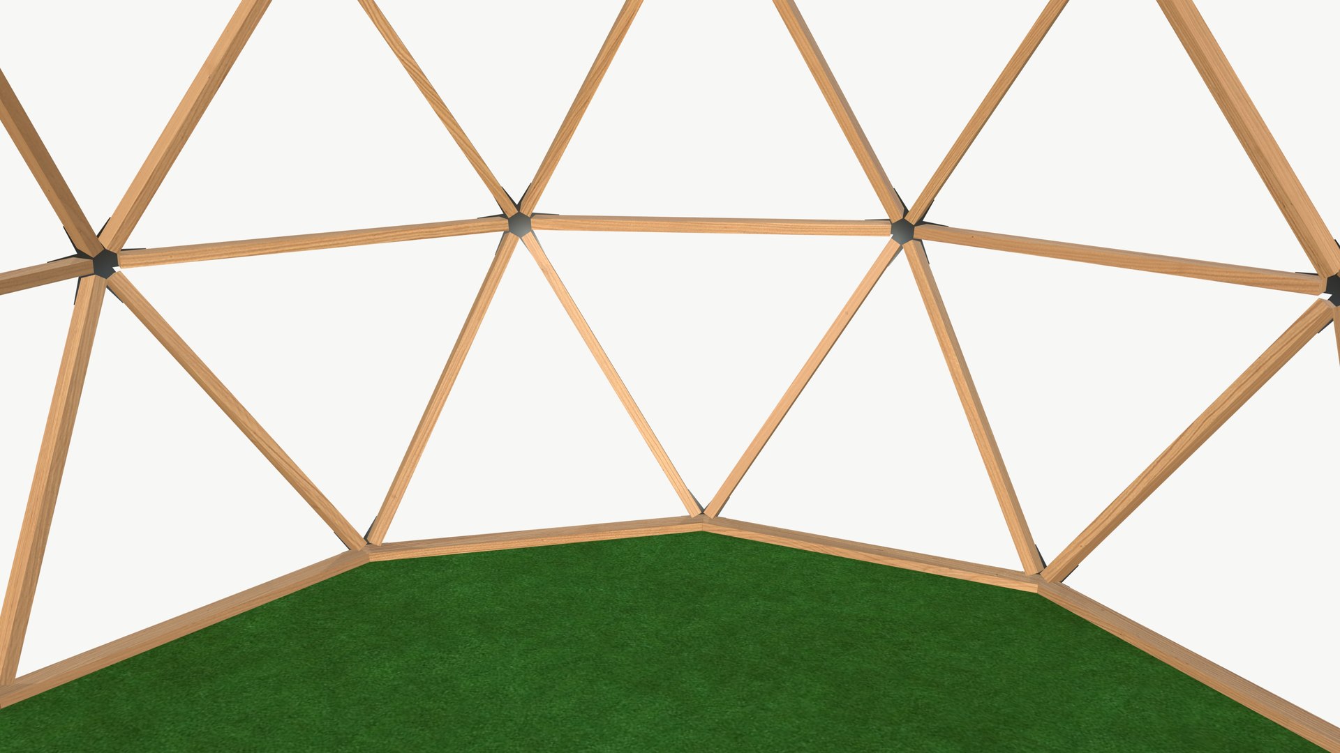 3D Geodesic Dome Structure Realistic Model - TurboSquid 2136923