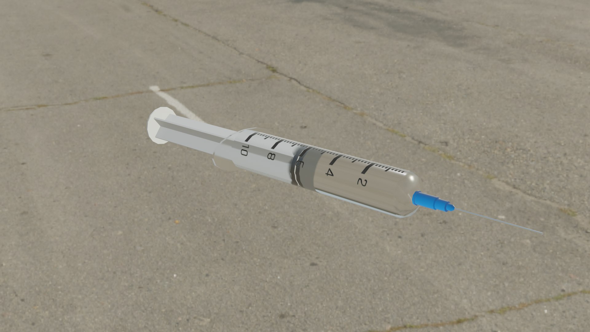 3D Syringe - TurboSquid 1901985