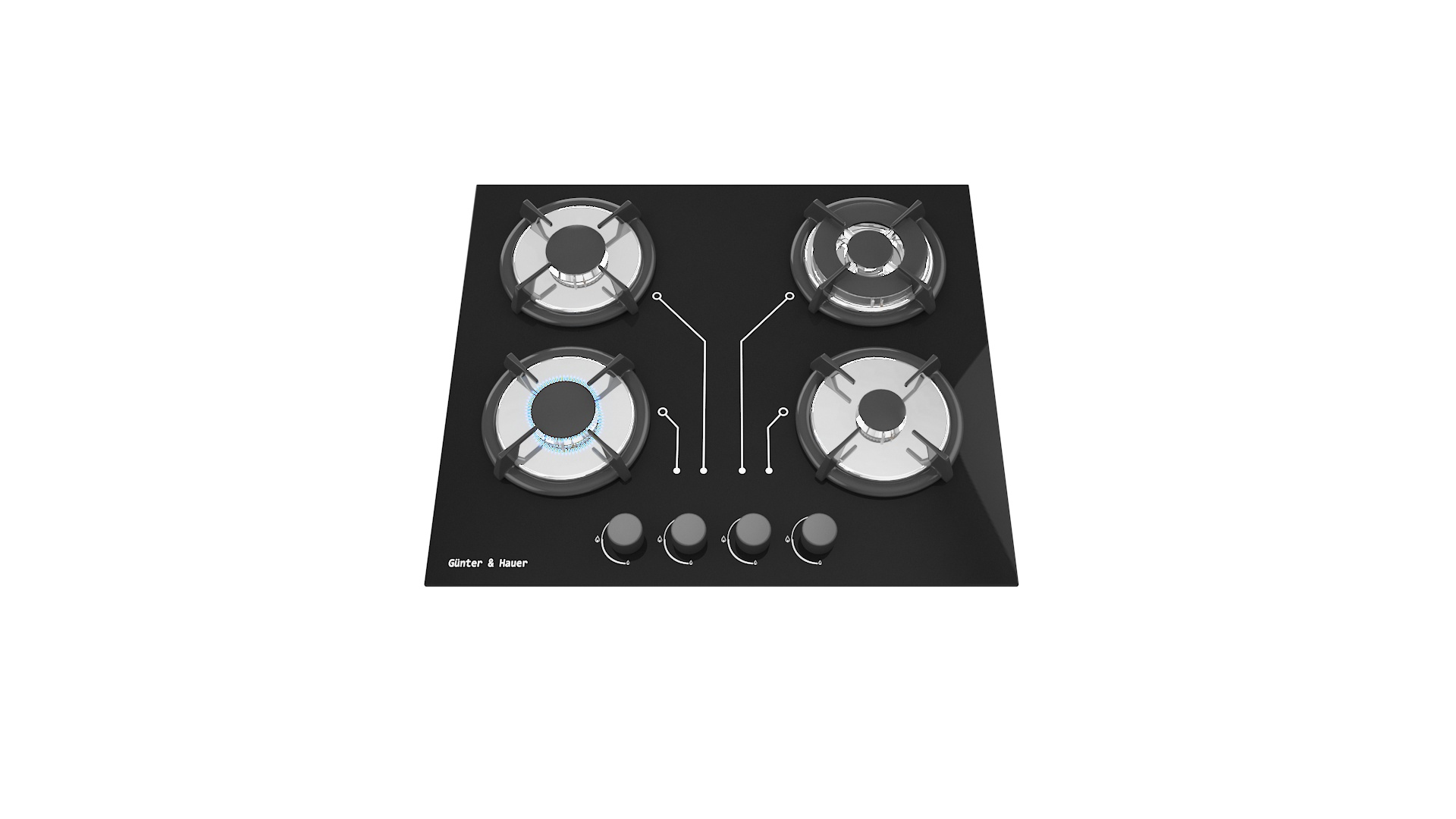 3D cooking hobs model - TurboSquid 1650266