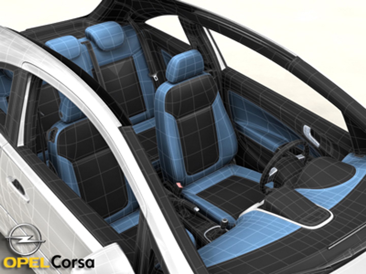 Car Interior 3d Model